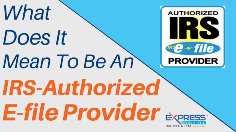What Does It Mean To Be An IRS-Authorized E-File Provider ...